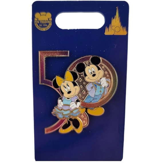 Disney | Accessories | New Disney World 5th Anniversary Mickey Minnie ...